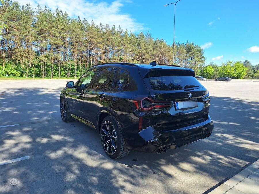 Black BMW X3 2018 in Kaunas, with an engine capacity of 2.00 L and mileage of 64 thousand km for 23500 €, photo 5 on AUTOMOTO.COM.LV