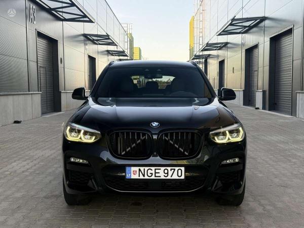 Black BMW X3 2018 in Vilnius, with an engine capacity of 2.99 L and mileage of 246 thousand km for 23600 €, photo 2 on AUTOMOTO.COM.LV