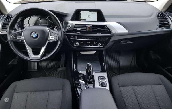 Black BMW X3 2018 in Siauliai, with an engine capacity of 2.00 L and mileage of 185 thousand km for 16800 €, photo 9 on AUTOMOTO.COM.LV