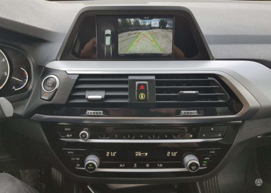 Black BMW X3 2018 in Siauliai, with an engine capacity of 2.00 L and mileage of 185 thousand km for 16800 €, photo 17 on AUTOMOTO.COM.LV
