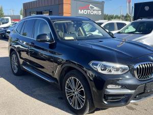 Melns BMW X3 2018 Panevēža, ar dzinēja tilpumu 2.00 L un nobraukumu 224 tūkst. km par 17908 €, foto  vietnē AUTOMOTO.COM.LV