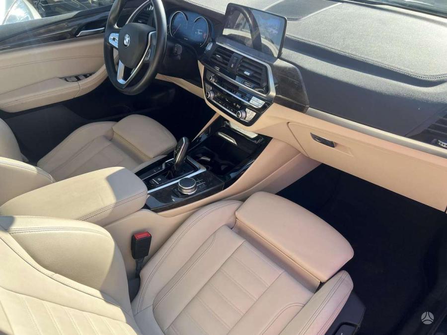 Melns BMW X3 2018 Panevēža, ar dzinēja tilpumu 2.00 L un nobraukumu 224 tūkst. km par 17908 €, foto 13 vietnē AUTOMOTO.COM.LV