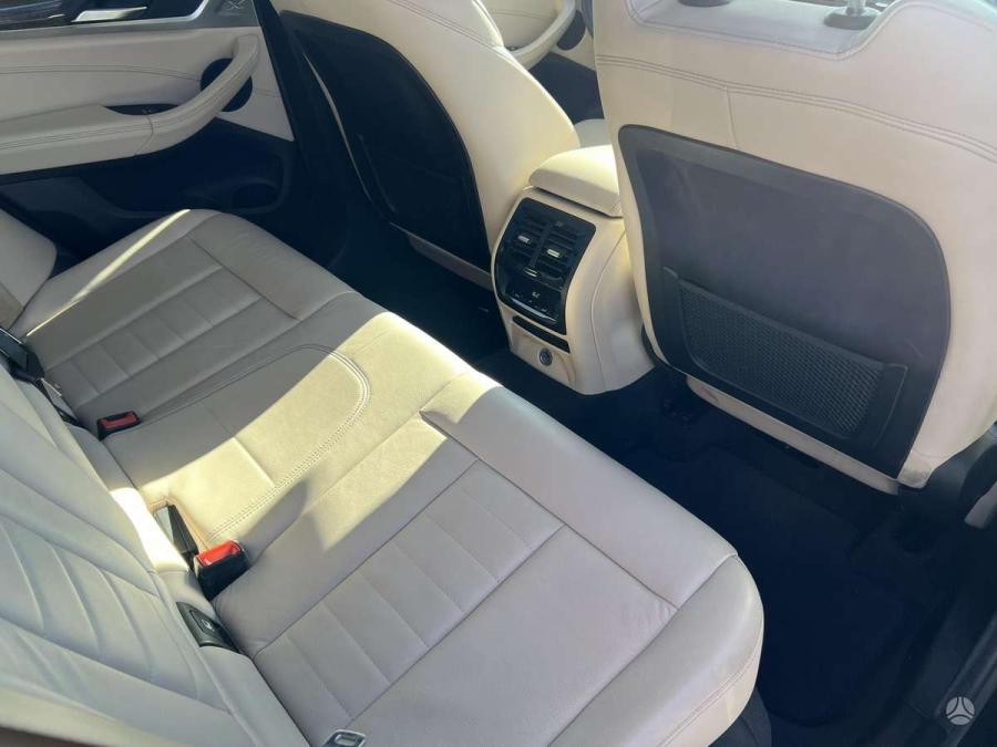 Melns BMW X3 2018 Panevēža, ar dzinēja tilpumu 2.00 L un nobraukumu 224 tūkst. km par 17908 €, foto 14 vietnē AUTOMOTO.COM.LV