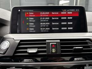Черный БМВ Х3 2018 в Утена, объемом двигателя 3.00 л и пробегом 312 тыс. км за 18950 €, фото 38 на AUTOMOTO.COM.LV