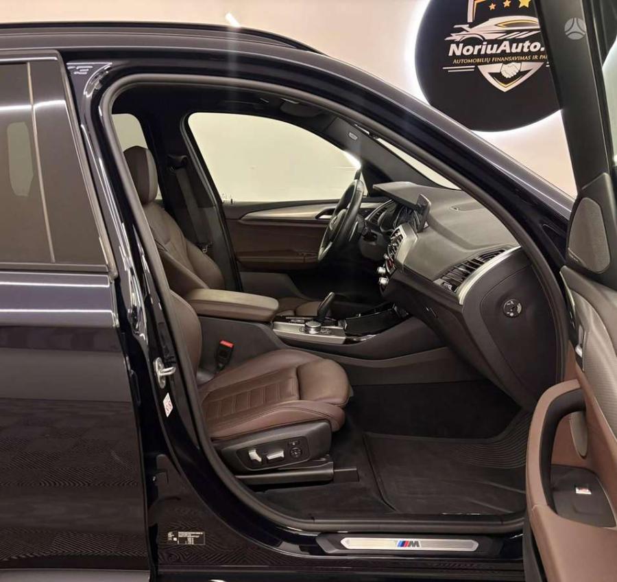 Melns BMW X3 2018 Marijampole, ar dzinēja tilpumu 2.99 L un nobraukumu 274 tūkst. km par 21750 €, foto 22 vietnē AUTOMOTO.COM.LV