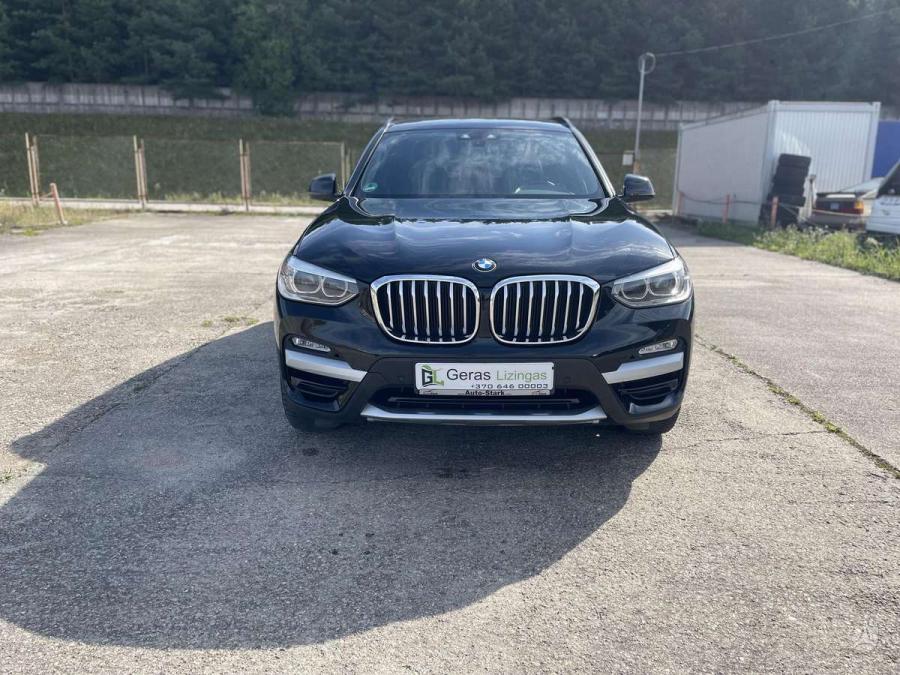 Melns BMW X3 2018 Viļņa, ar dzinēja tilpumu 2.00 L un nobraukumu 186 tūkst. km par 19500 €, foto 3 vietnē AUTOMOTO.COM.LV