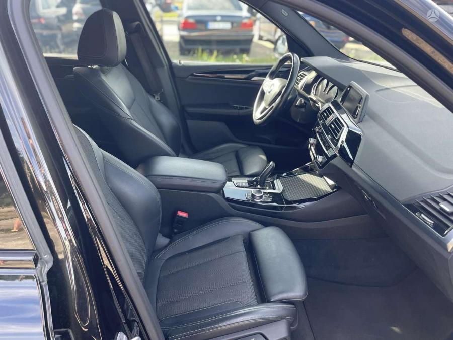 Melns BMW X3 2018 Viļņa, ar dzinēja tilpumu 2.00 L un nobraukumu 186 tūkst. km par 19500 €, foto 10 vietnē AUTOMOTO.COM.LV