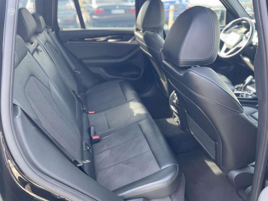 Melns BMW X3 2018 Viļņa, ar dzinēja tilpumu 2.00 L un nobraukumu 186 tūkst. km par 19500 €, foto 11 vietnē AUTOMOTO.COM.LV