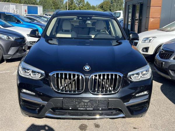 Melns BMW X3 2018 Panevēža, ar dzinēja tilpumu 2.00 L un nobraukumu 224 tūkst. km par 17908 €, foto 3 vietnē AUTOMOTO.COM.LV