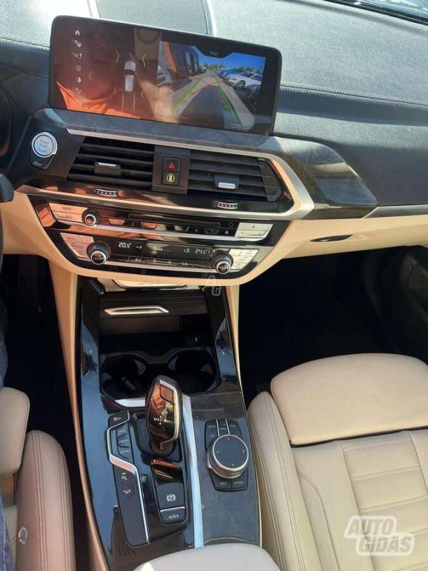 Melns BMW X3 2018 Panevēža, ar dzinēja tilpumu 2.00 L un nobraukumu 224 tūkst. km par 17908 €, foto 11 vietnē AUTOMOTO.COM.LV