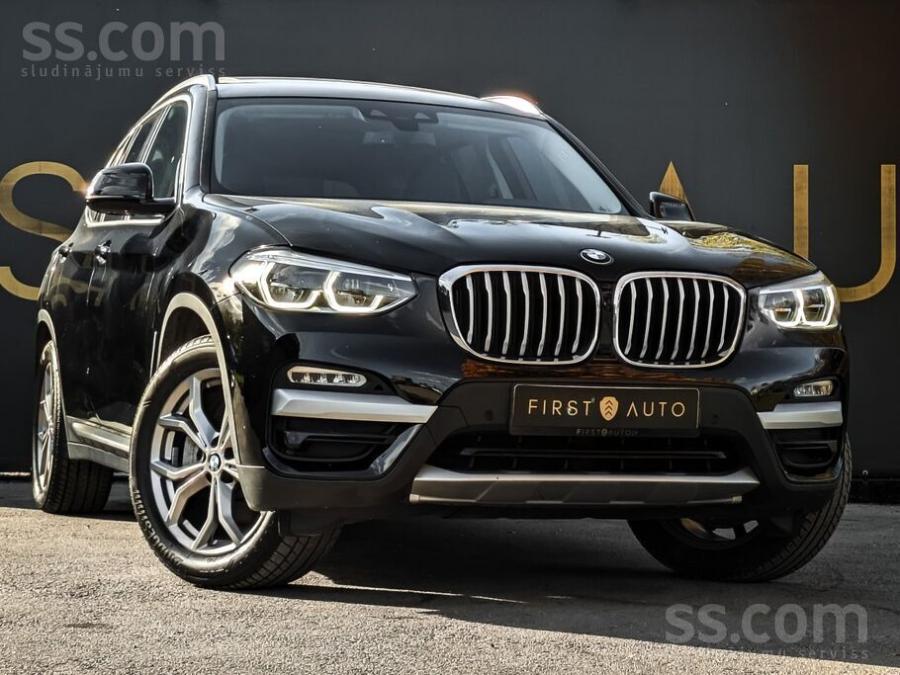 Melns BMW X3 2019 Tukums, ar dzinēja tilpumu 3.00 L un nobraukumu 182 tūkst. km par 26500 €, foto 1 vietnē AUTOMOTO.COM.LV