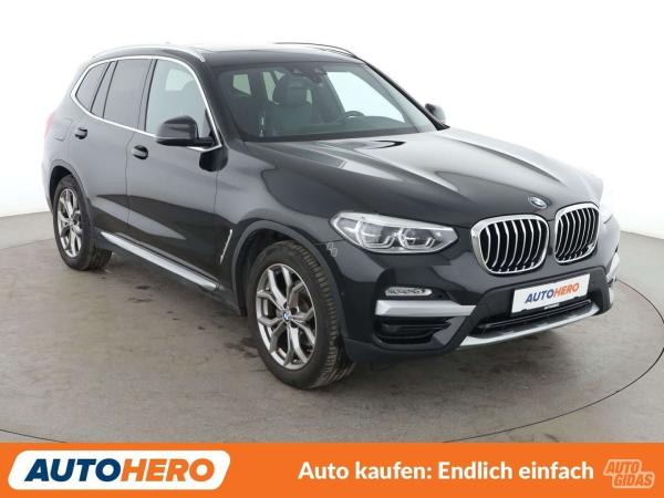 Black BMW X3 2019 in Kaunas, with an engine capacity of 2.00 L and mileage of 97 thousand km for 32175 €, photo 8 on AUTOMOTO.COM.LV