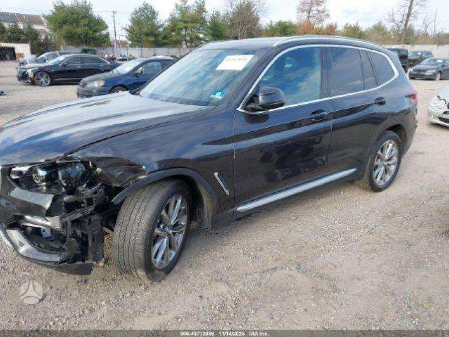 Black BMW X3 2019 in Klaipeda, with an engine capacity of 2.00 L and mileage of 62 thousand km for 11600 €, photo 2 on AUTOMOTO.COM.LV