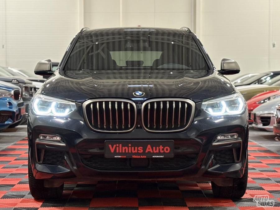 Black BMW X3 2019 in Vilnius, with an engine capacity of 3.00 L and mileage of 150 thousand km for 32990 €, photo 2 on AUTOMOTO.COM.LV
