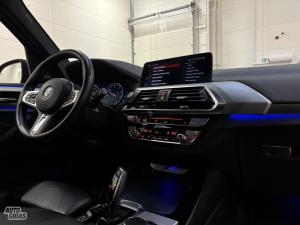 Black BMW X3 2019 in Vilnius, with an engine capacity of 3.00 L and mileage of 150 thousand km for 32990 €, photo 18 on AUTOMOTO.COM.LV