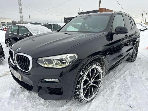 Melns BMW X3 2019 Panevēža, ar dzinēja tilpumu 2.00 L un nobraukumu 137 tūkst. km par 25047 €, foto 1 vietnē AUTOMOTO.COM.LV