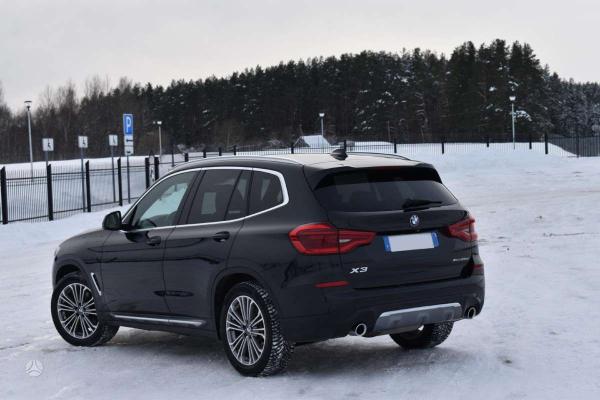 Melns BMW X3 2019 Tauragė, ar dzinēja tilpumu 2.00 L un nobraukumu 210 tūkst. km par 21300 €, foto 2 vietnē AUTOMOTO.COM.LV