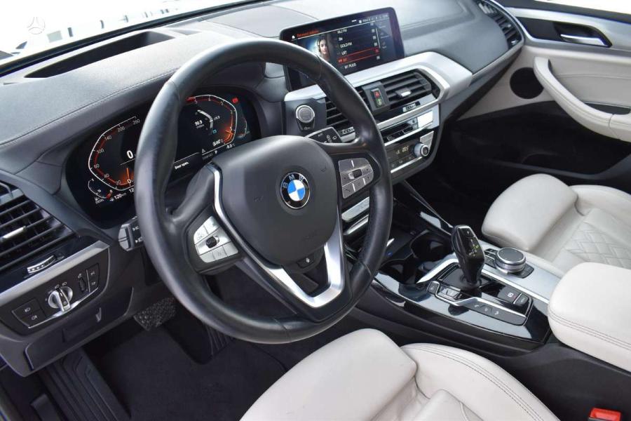 Melns BMW X3 2019 Tauragė, ar dzinēja tilpumu 2.00 L un nobraukumu 210 tūkst. km par 21300 €, foto 11 vietnē AUTOMOTO.COM.LV