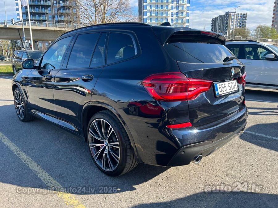 Black BMW X3 2019 in Tallinn, with an engine capacity of 2.00 L and mileage of 150 thousand km for 26000 €, photo 6 on AUTOMOTO.COM.LV