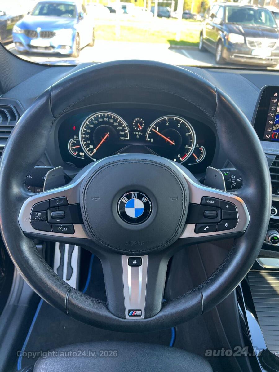Black BMW X3 2019 in Tallinn, with an engine capacity of 2.00 L and mileage of 150 thousand km for 26000 €, photo 9 on AUTOMOTO.COM.LV
