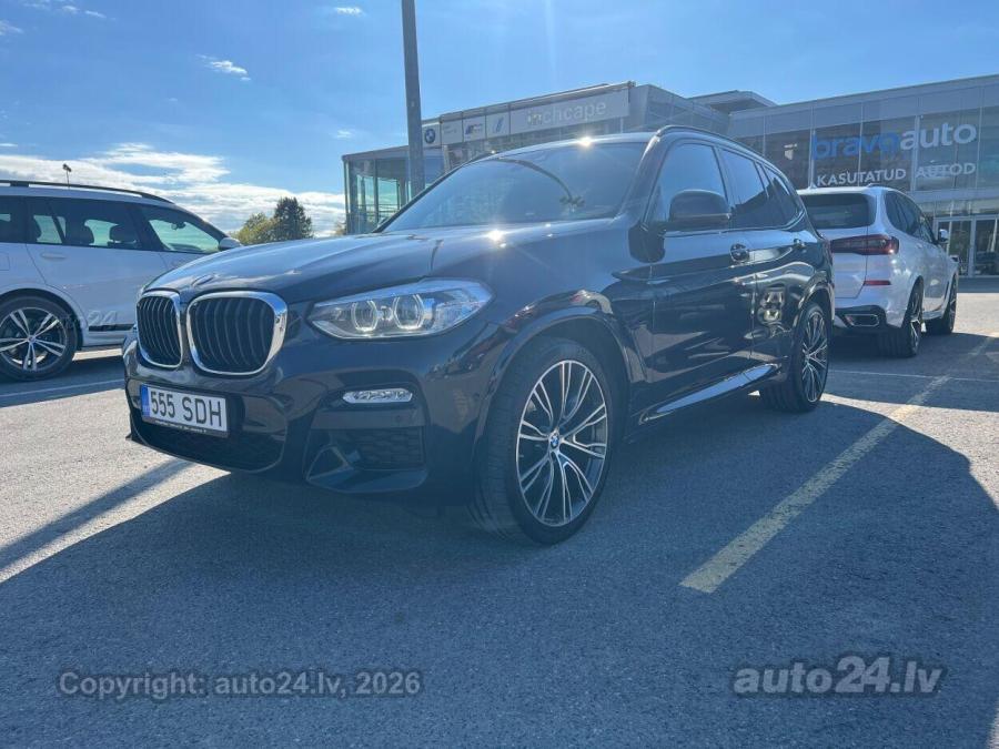 Black BMW X3 2019 in Tallinn, with an engine capacity of 2.00 L and mileage of 150 thousand km for 26000 €, photo 12 on AUTOMOTO.COM.LV