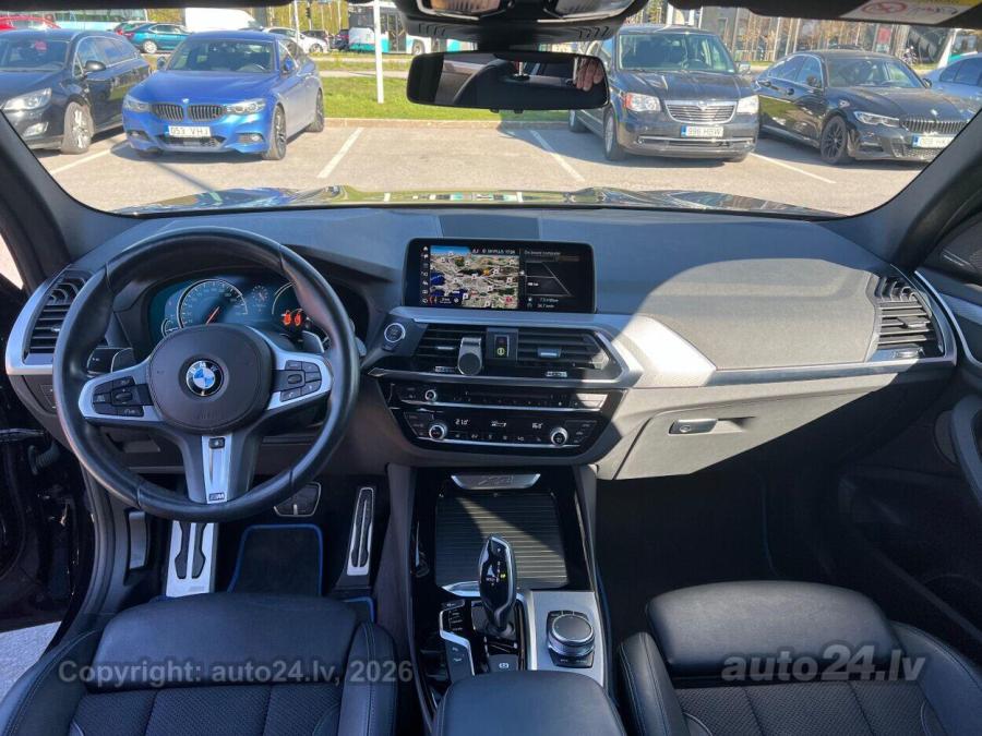 Black BMW X3 2019 in Tallinn, with an engine capacity of 2.00 L and mileage of 150 thousand km for 26000 €, photo 16 on AUTOMOTO.COM.LV