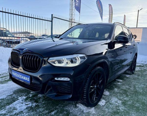 Black BMW X3 2019 in Panevezys, with an engine capacity of 2.00 L and mileage of 246 thousand km for 22500 €, photo 1 on AUTOMOTO.COM.LV