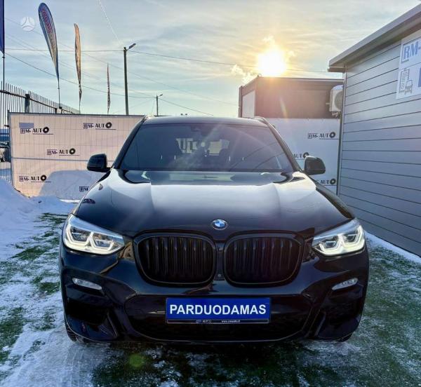 Black BMW X3 2019 in Panevezys, with an engine capacity of 2.00 L and mileage of 246 thousand km for 22500 €, photo 3 on AUTOMOTO.COM.LV