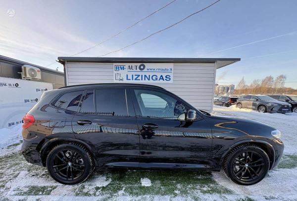 Black BMW X3 2019 in Panevezys, with an engine capacity of 2.00 L and mileage of 246 thousand km for 22500 €, photo 5 on AUTOMOTO.COM.LV