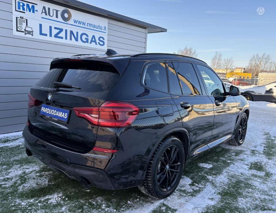 Melns BMW X3 2019 Panevēža, ar dzinēja tilpumu 2.00 L un nobraukumu 246 tūkst. km par 22500 €, foto 6 vietnē AUTOMOTO.COM.LV