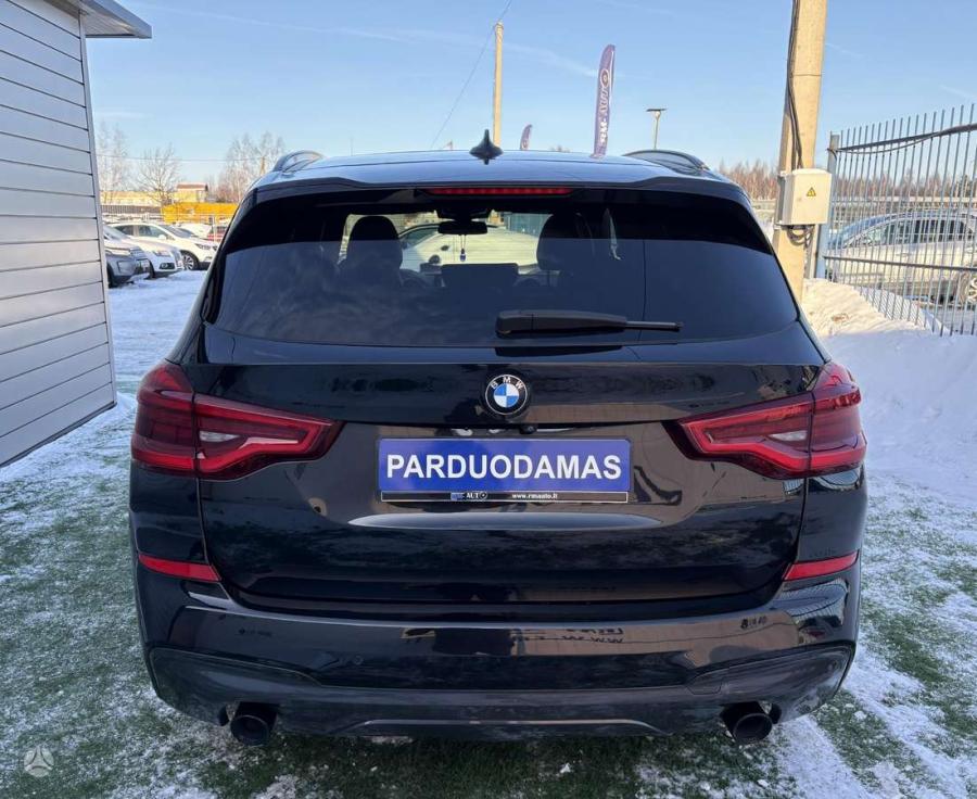 Melns BMW X3 2019 Panevēža, ar dzinēja tilpumu 2.00 L un nobraukumu 246 tūkst. km par 22500 €, foto 7 vietnē AUTOMOTO.COM.LV