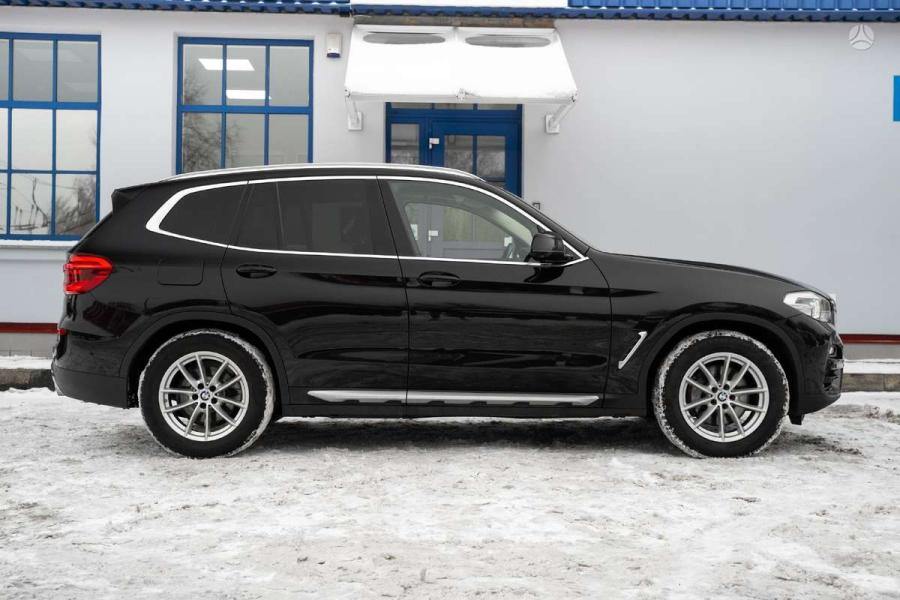 Melns BMW X3 2019 Viļņa, ar dzinēja tilpumu 2.99 L un nobraukumu 212 tūkst. km par 23200 €, foto 6 vietnē AUTOMOTO.COM.LV