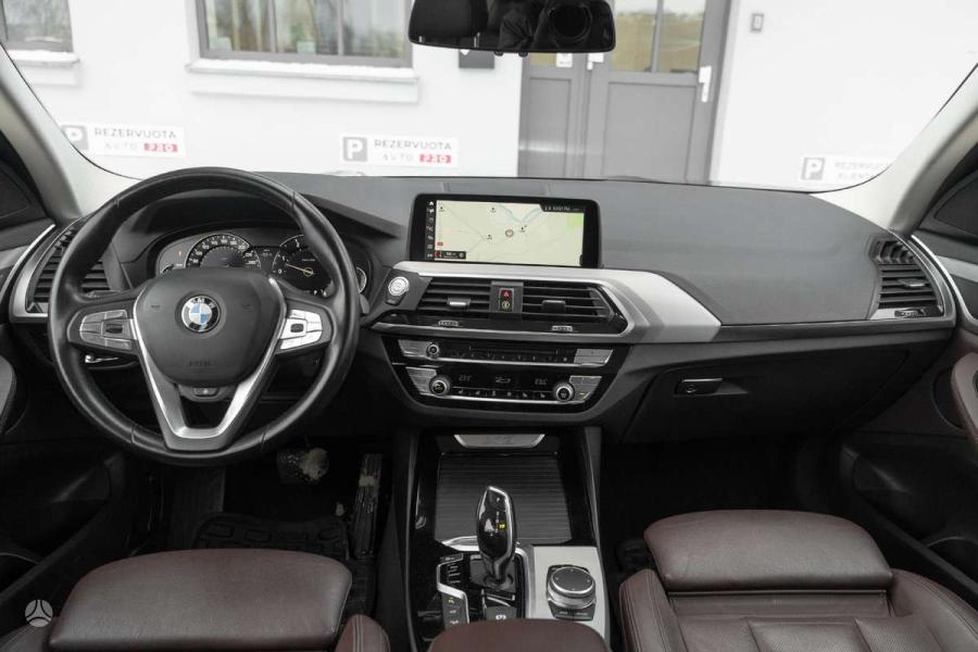 Melns BMW X3 2019 Viļņa, ar dzinēja tilpumu 2.99 L un nobraukumu 212 tūkst. km par 23200 €, foto 13 vietnē AUTOMOTO.COM.LV