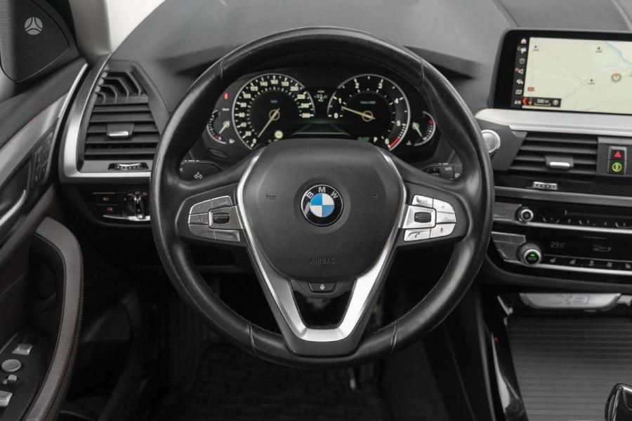 Melns BMW X3 2019 Viļņa, ar dzinēja tilpumu 2.99 L un nobraukumu 212 tūkst. km par 23200 €, foto 14 vietnē AUTOMOTO.COM.LV