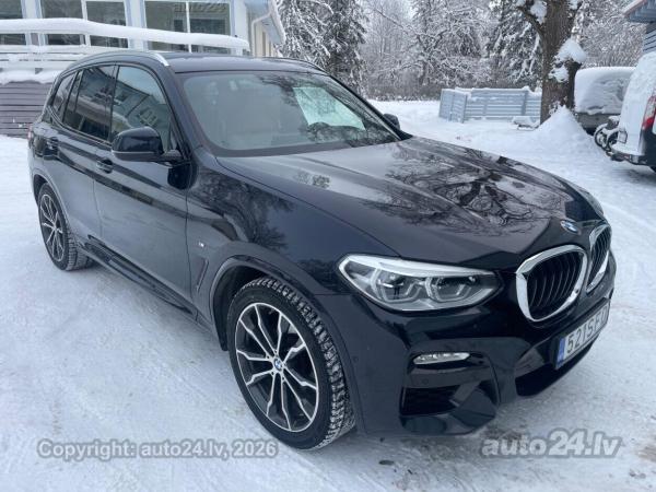 Black BMW X3 2019 in Tallinn, with an engine capacity of 2.00 L and mileage of 102 thousand km for 29900 €, photo 5 on AUTOMOTO.COM.LV