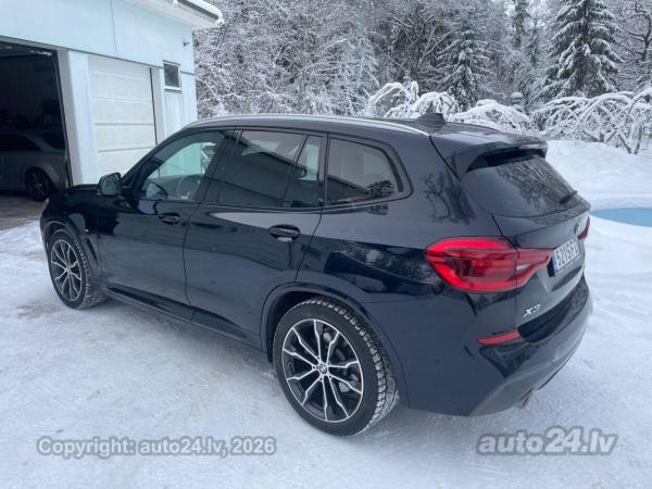 Black BMW X3 2019 in Tallinn, with an engine capacity of 2.00 L and mileage of 102 thousand km for 29900 €, photo 8 on AUTOMOTO.COM.LV