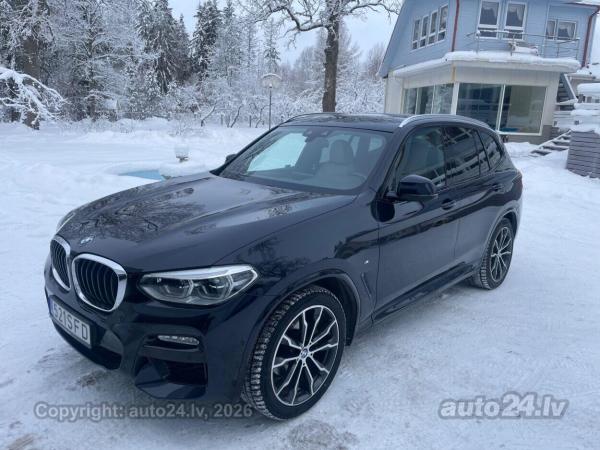 Black BMW X3 2019 in Tallinn, with an engine capacity of 2.00 L and mileage of 102 thousand km for 29900 €, photo 10 on AUTOMOTO.COM.LV