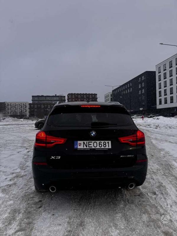 Melns BMW X3 2019 Viļņa, ar dzinēja tilpumu 2.00 L un nobraukumu 132 tūkst. km par 22500 €, foto 6 vietnē AUTOMOTO.COM.LV