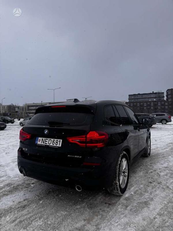 Melns BMW X3 2019 Viļņa, ar dzinēja tilpumu 2.00 L un nobraukumu 132 tūkst. km par 22500 €, foto 7 vietnē AUTOMOTO.COM.LV