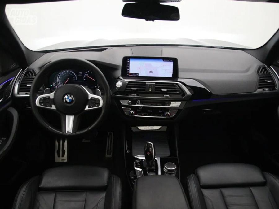 Black BMW X3 2019 in Vilnius, with an engine capacity of 2.00 L and mileage of 146 thousand km for 27399 €, photo 3 on AUTOMOTO.COM.LV