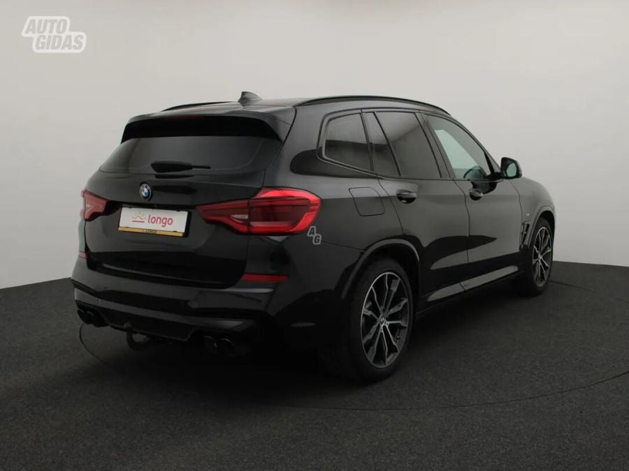 Black BMW X3 2019 in Vilnius, with an engine capacity of 2.00 L and mileage of 146 thousand km for 27399 €, photo 9 on AUTOMOTO.COM.LV
