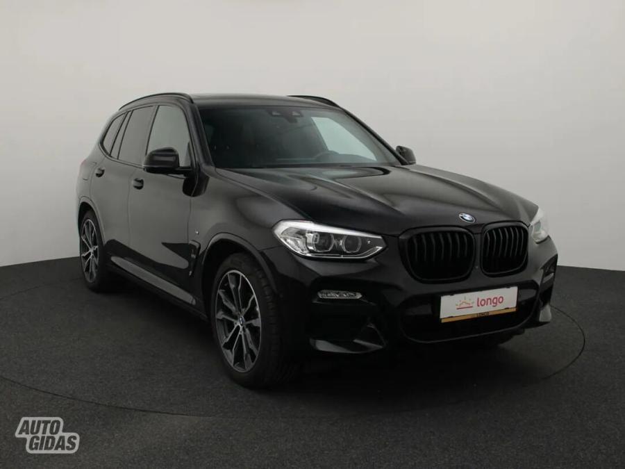Black BMW X3 2019 in Vilnius, with an engine capacity of 2.00 L and mileage of 146 thousand km for 27399 €, photo 11 on AUTOMOTO.COM.LV