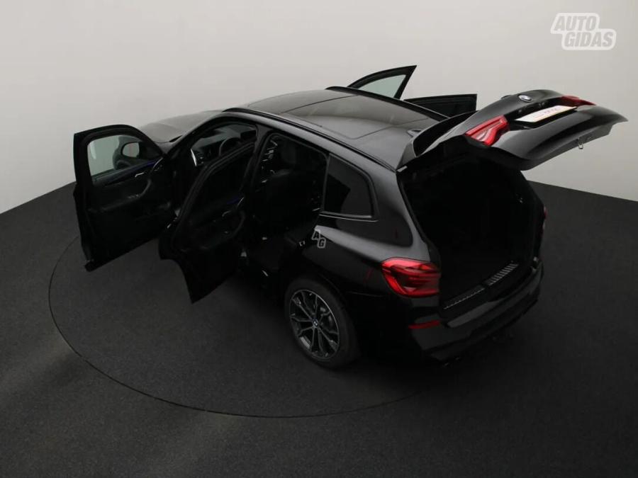 Black BMW X3 2019 in Vilnius, with an engine capacity of 2.00 L and mileage of 146 thousand km for 27399 €, photo 14 on AUTOMOTO.COM.LV