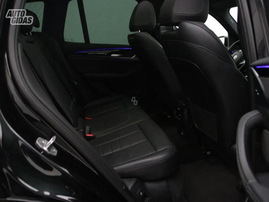 Black BMW X3 2019 in Vilnius, with an engine capacity of 2.00 L and mileage of 146 thousand km for 27399 €, photo 16 on AUTOMOTO.COM.LV