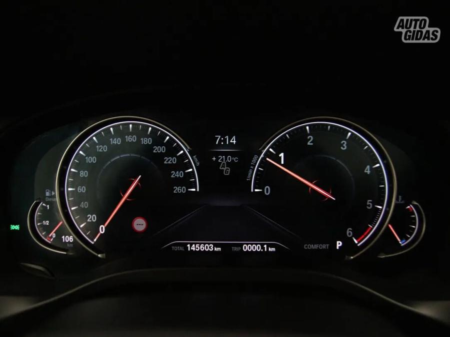 Black BMW X3 2019 in Vilnius, with an engine capacity of 2.00 L and mileage of 146 thousand km for 27399 €, photo 20 on AUTOMOTO.COM.LV