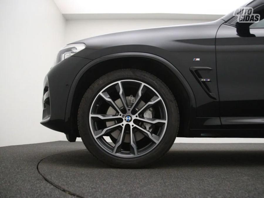 Black BMW X3 2019 in Vilnius, with an engine capacity of 2.00 L and mileage of 146 thousand km for 27399 €, photo 29 on AUTOMOTO.COM.LV
