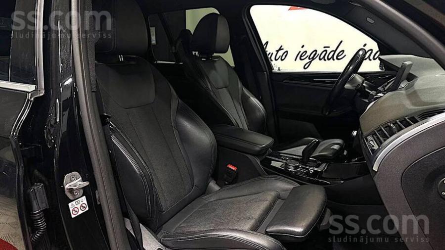 Черный БМВ Х3 2019 в Рига, объемом двигателя 2.00 л и пробегом 167 тыс. км за 23900 €, фото 23 на AUTOMOTO.COM.LV