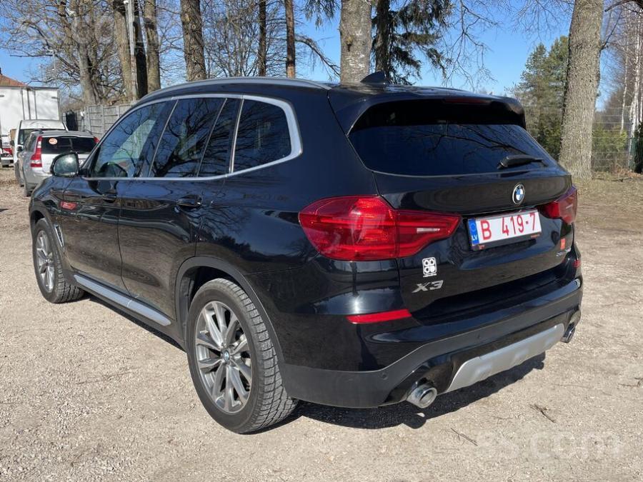 Melns BMW X3 2019 Rīga, ar dzinēja tilpumu 2.00 L un nobraukumu 116 tūkst. km par 18990 €, foto 4 vietnē AUTOMOTO.COM.LV