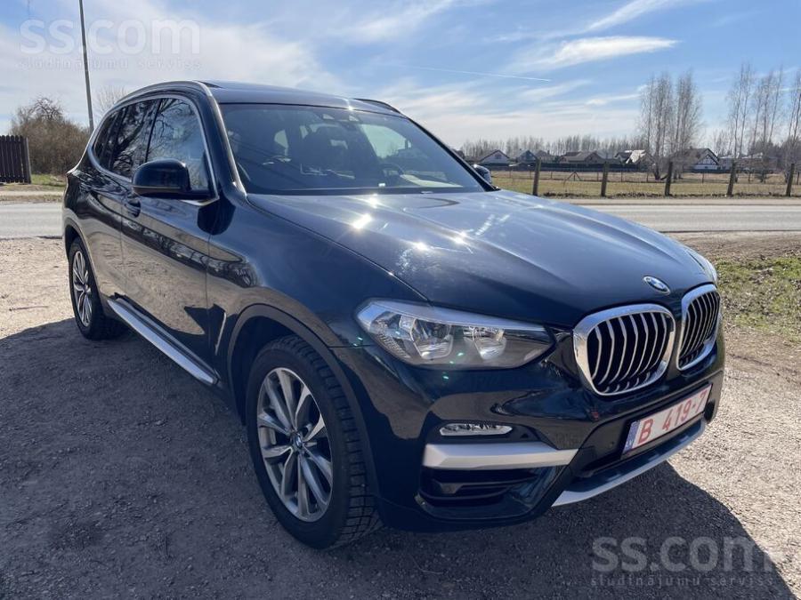 Melns BMW X3 2019 Rīga, ar dzinēja tilpumu 2.00 L un nobraukumu 116 tūkst. km par 18990 €, foto 8 vietnē AUTOMOTO.COM.LV