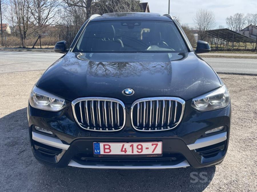 Melns BMW X3 2019 Rīga, ar dzinēja tilpumu 2.00 L un nobraukumu 116 tūkst. km par 18990 €, foto 9 vietnē AUTOMOTO.COM.LV